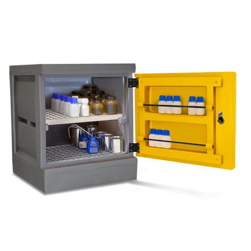 Storage cabinet - 250060W - DENIOS - security / floor-mounted / shelf