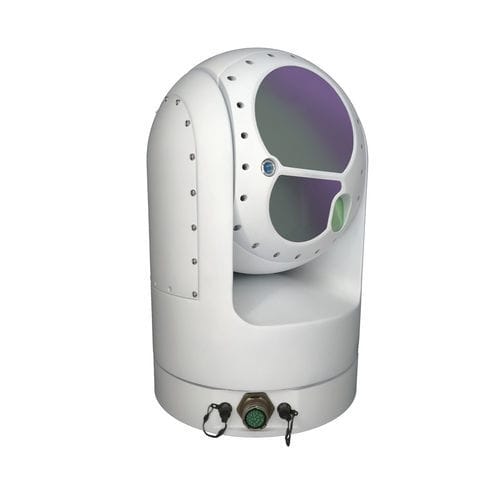 2-axis gyro-stabilized turret - Zephyr L25 - MERIO - marine