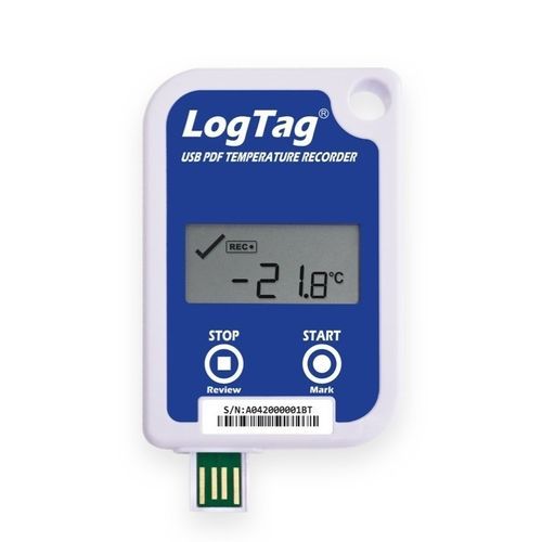 Temperature data logger - USRID-16 - Logtag - USB / with LCD display