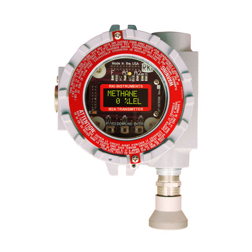 O2 gas transmitter - M2A Series - RKI Instruments - CO2 / CO / H2S