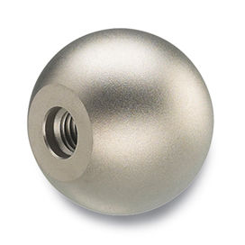Threaded knob - DIN 319 - Otto Ganter GmbH & Co. KG - ball / aluminum / stainless steel
