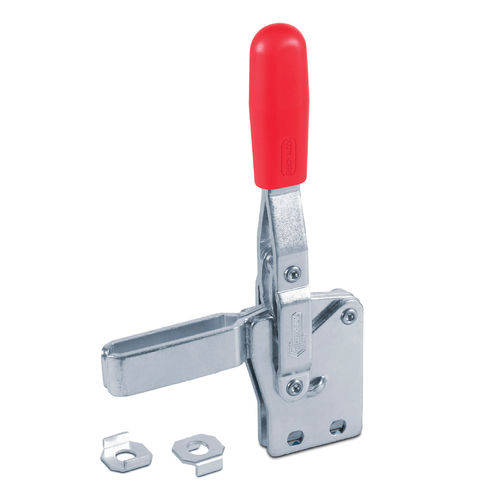 Vertical toggle clamp - B/BX - SPEEDY BLOCK - steel / with straight base