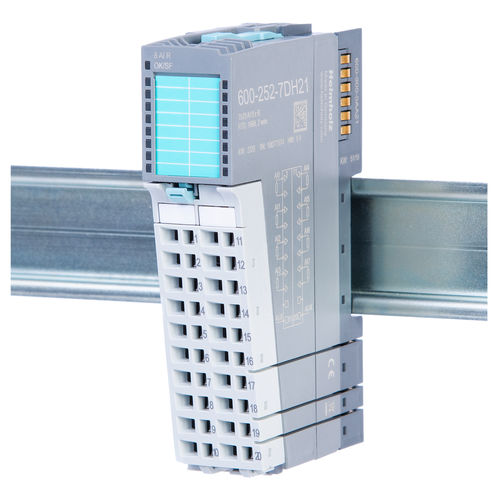 Analog input module - 600-252-7DH21 - Helmholz GmbH & Co. KG - 8 analog inputs / frequency / DIN ...