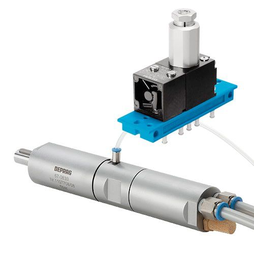 Planetary gear air brake motor - 67X series - DEPRAG SCHULZ GMBH u. CO ...