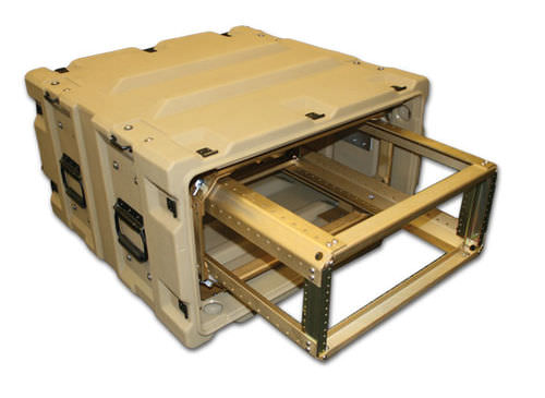 Transport case - Zero Manufacturing - polyethylene / 19" rack