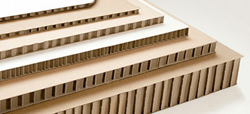 Cardboard honeycomb panel - CORINT SUD