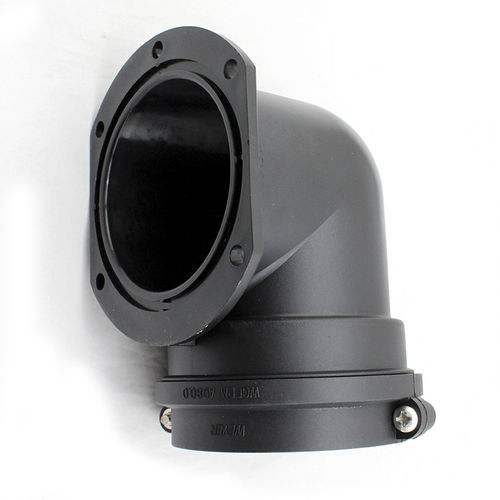 Snap-in fitting - Flexible Technology Co,.Ltd - flange / 90° angle / PA