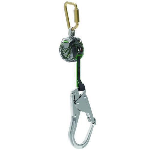 Self-retracting lifeline - V-TEC™ Mini - MSA - horizontal / for working ...