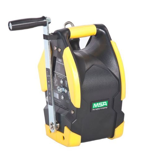 Manual winch - MSA - wire rope / lifting / rugged