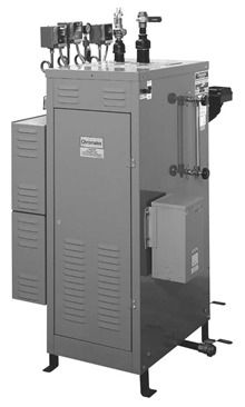 Steam boiler - max. 240 °F - Chromalox - electric / tubeless