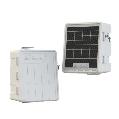 Wall-mounted enclosure - QESCTP - SIAP+MICROS - plastic / monitoring ...