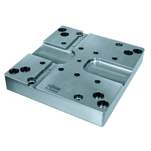 Modular clamping plate - 1640 series - RÖHM GmbH - square