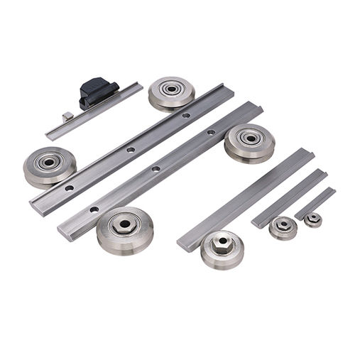 Roller linear guide - DualVee - HepcoMotion - stainless steel / track