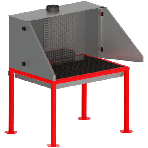 Welding downdraft table - BKM - Bomaksan Industrial Air Filtration Systems