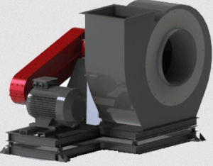 Belt-driven fan - Bomaksan Industrial Air Filtration Systems - floor ...