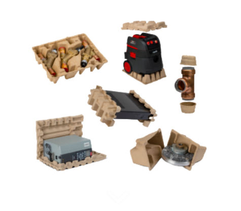 Polystyrene packaging - Eredi Caimi S.r.l. - paper / paper pulp / molded