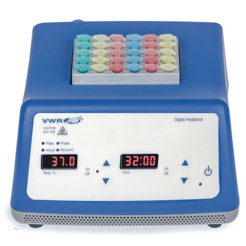 Test tube dry block heater - VWR - digital / compact