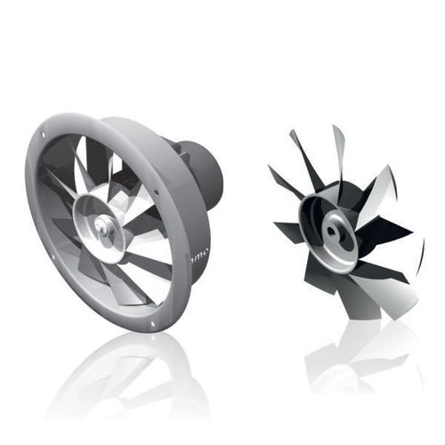 Axial fan - GAC series - Cimme - drying / suction / industrial