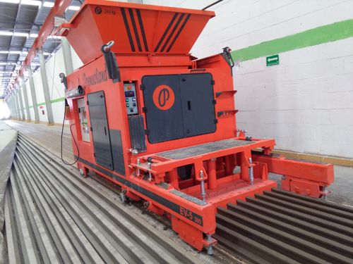 Concrete block making machine - Tensyland EV-5 - prensoland