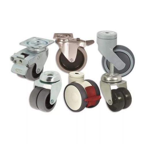 Swivel caster - 10276440 - Essentra Components - fixed / base plate ...