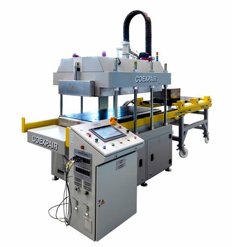 Pneumatic press - Coexpair s.a. - RTM forming / for molding / heat transfer