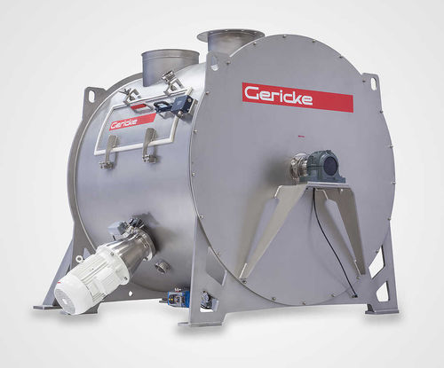 Batch mixer - GBM - Gericke - rotor / for solids / horizontal