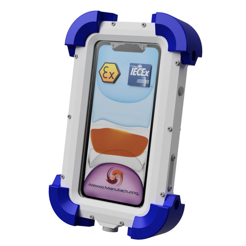 ATEX industrial smartphone - Ex Zone 1 iPhone 11 - Atexxo B.V. - 4G ...