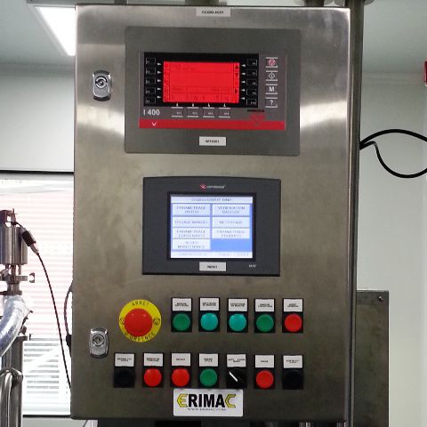 HMI with touch screen - ERIMAC - panel-mount / LCD / industrial