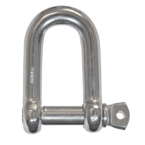 Straight lifting shackle - 521 series - CARCANO - screw / stainless steel