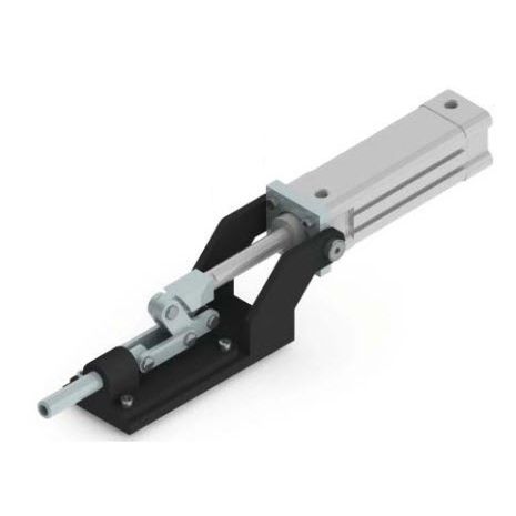 Pneumatic toggle clamp - AOT-3550-HTC - Steel Smith - straight-line