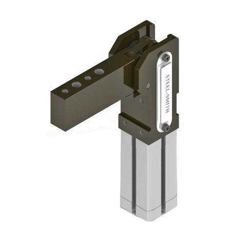Pneumatic toggle clamp - SSC-2550-HA - Steel Smith - horizontal / hold-down