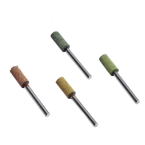 Rubber mounted abrasive point - 417 000 2 series - Bipol