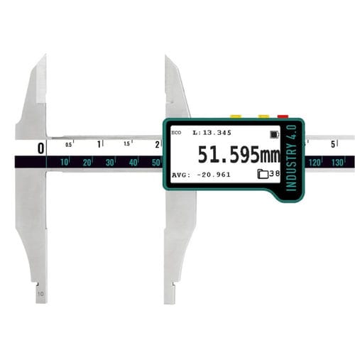Caliper with digital display - 141093321B - MICROTECH - Vernier / with ...