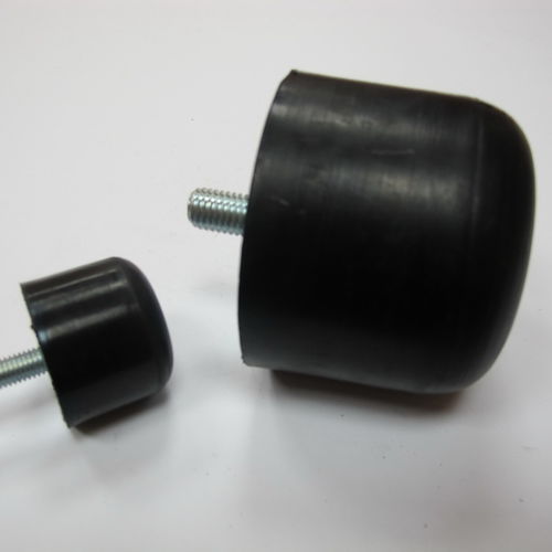 Rubber stop - TCR-40 - TALLERES EGAÑA - cylindrical