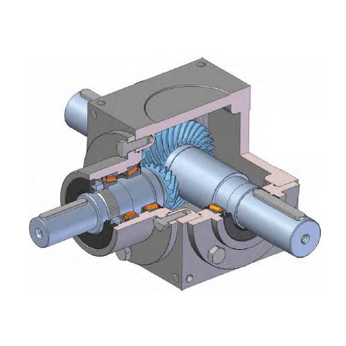 Bevel gear reducer - BG series - SERVOMECH - right angle / 1 - 2 kNm ...