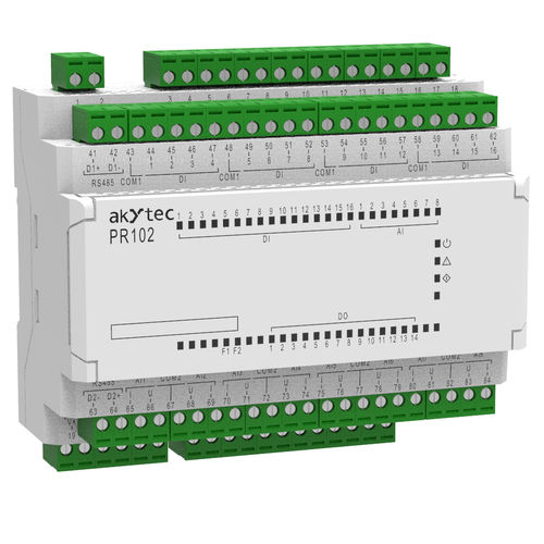 Mini PLC - PR102-24.2.2 - akYtec GmbH - DIN rail / digital input ...