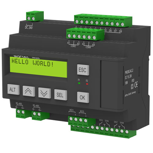 DIN rail programmable relay - PR200 series - akYtec GmbH - mini / 8-I / 4-I
