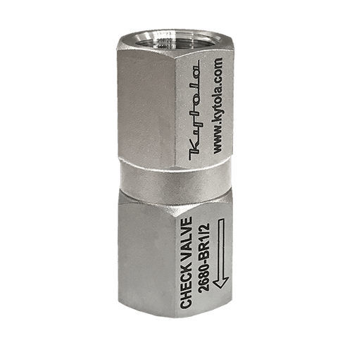 Gas check valve - 2680B - Kytola Instruments Oy - G / female-female ...