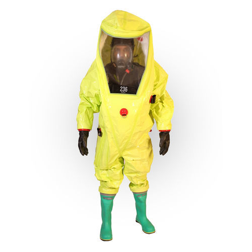 Work suit - IST Safety Ltd - gas-tight / fabric / firefighter