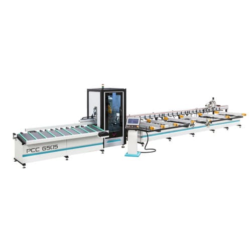 Rotary blade cutting center - PCC 6505 - YILMAZ MACHINE - for aluminum ...