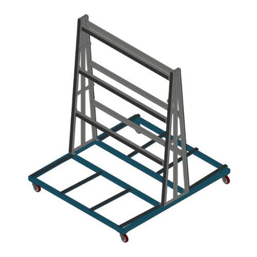 Transport trolley - PT 2000 - YILMAZ MACHINE - window / for frames