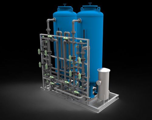 Activated carbon filtration system - Pureco Ltd. - for water / automatic