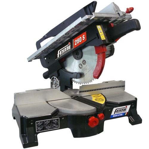 Miter saw - 280S - FEMI - for aluminum / wood / precision