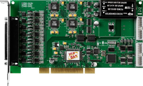 Analog I/O card - PISO-DA16U - IPC2U GmbH - digital / Ethernet / 16 ...