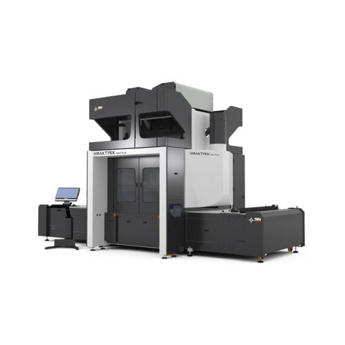 Laser cutting machine - Matrix Textile - SEI LASER - textile / slitting machine / engraving