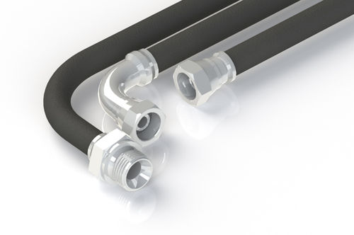 Oil hose - 3001 - Clean Combustion - for fuel / stainless steel / custom