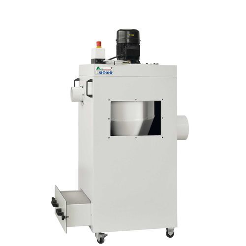 Three-phase dust extractor - ASP.01-HP2 - ACETI MACCHINE - mobile / cyclone