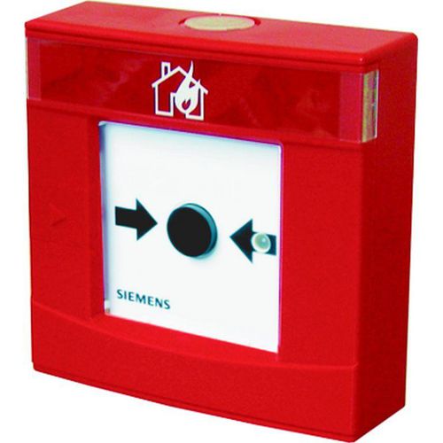 Addressable manual call point - FDM224 - Siemens Fire Safety - fire alarm