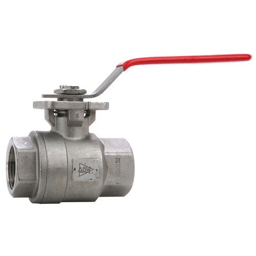 2-piece valve - 1121 - ABV - ball / lever / threaded