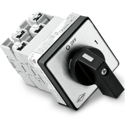 Cam switch - CQ0120016RV4 - BREMAS BETTER SWITCHES - 4-pole / IP66 / IP20